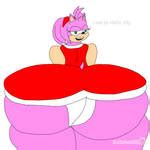 Some Amy Rose Ass Cheeks By Enderbats23 On Deviantart