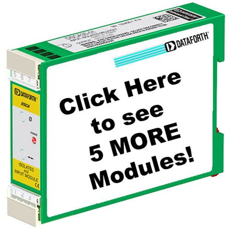 Analog Inputs Signal Conditioning Module Dsca32 Xx Series Dataforth