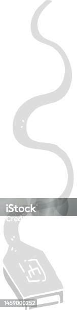 Usb 케이블의 평면 컬러 그림 Usb 케이블에 대한 스톡 벡터 아트 및 기타 이미지 Usb 케이블 귀여운 기이함 Istock