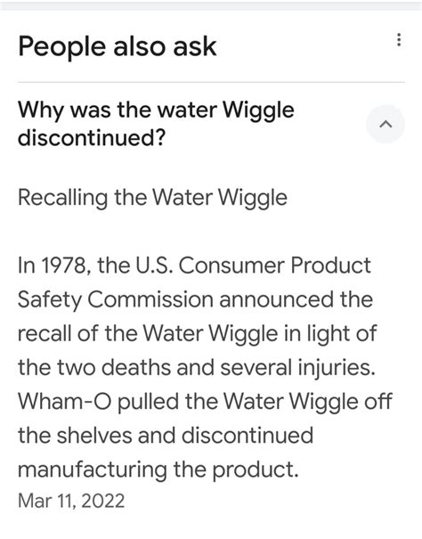 1970s Water Wiggle Anyone Else Think These Were Created To Allow