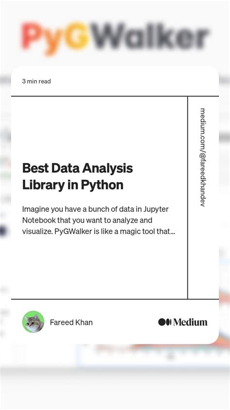 shailesh singh thakur on linkedin a new data analysis library in python which makes