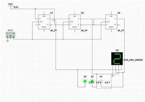Solved Design A 4 Bit Synchronous Counter With The Option To Count Up