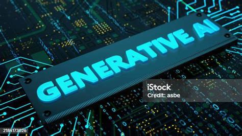 인공 지능 프로세서 개념 마이크로칩 및 회로기판의 생성형 Ai 0명에 대한 스톡 사진 및 기타 이미지 0명 3차원 형태 Brand Name Online