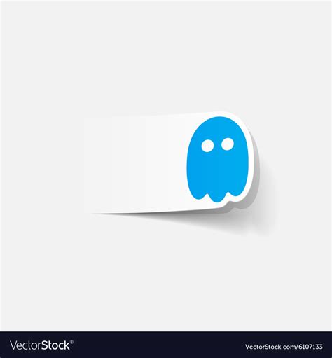 Realistic Design Element Ghost Royalty Free Vector Image