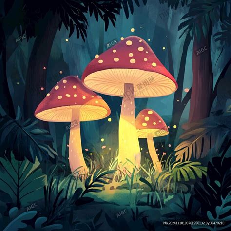 Ai创作图蘑菇包装插画 菌菇插画 梦幻蘑菇背景 蘑菇屋插画 菌菇插画设计 户外蘑菇图 野生菌插画 蘑菇集锦插画 森林晚会插画 手绘儿插森林 魔法森林插画 原创卡通蘑菇 各种蘑菇插画 发光的蘑菇