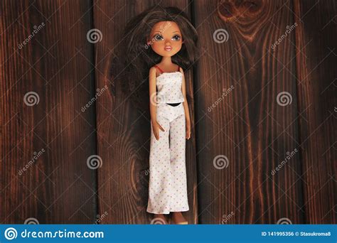 Kiev Ukraine February 27 2019 Barbie Doll Close Up Brunette Editorial Photo Image Of