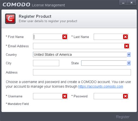 Activating Comodo Internet Security Subscription Comodo Internet Security V6 2