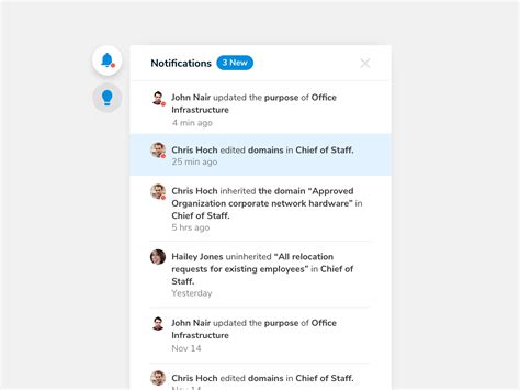 Notification Feed By Lacey Ankenman On Dribbble