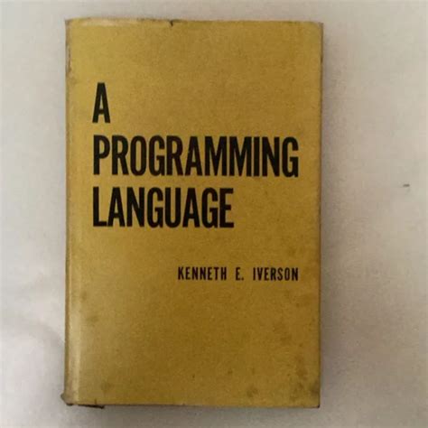 A Programming Language By Kenneth E Iverson Hardcover Pangobooks