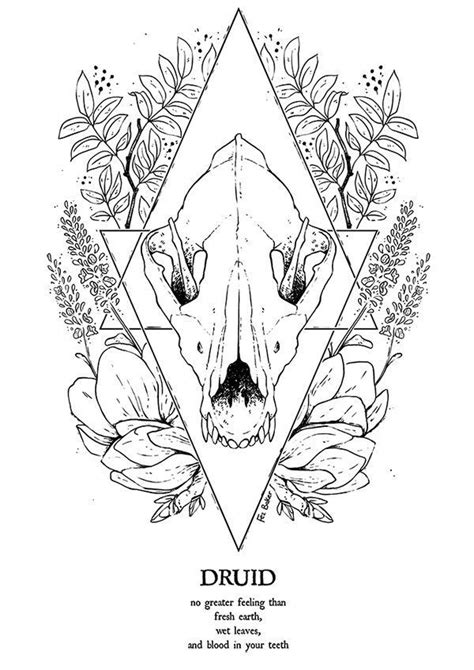 11 Druid Tattoo Ideas Druid Tattoo Dice Tattoo Nerd Tattoo
