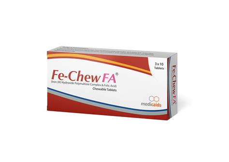 Fe Chew Fa Tablet 100mg 30s Pharmaceuticals Pakistan Trade Portal