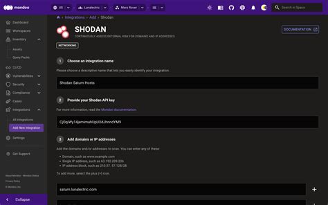 Secure A Domain Or Ip Address With Shodan Mondoo Docs