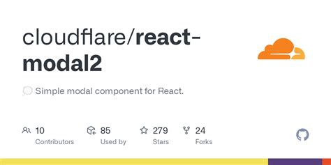 Github Cloudflarereact Modal2 Thoughtballoon Simple Modal