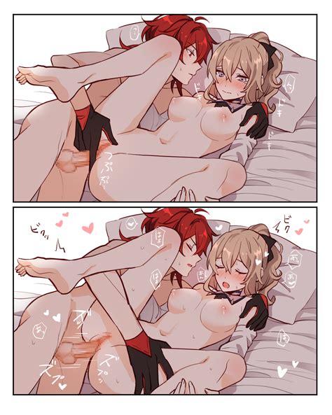 Jean And Diluc Genshin Impact Drawn By Rome Romedo Danbooru Jean And Diluc Genshin Impact Drawn By Rome Romedo Danbooru