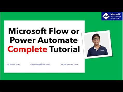 Microsoft Power Automate Tutorial Microsoft Flow Tutorial How To