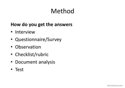 Project Based Learning English Esl Powerpoints
