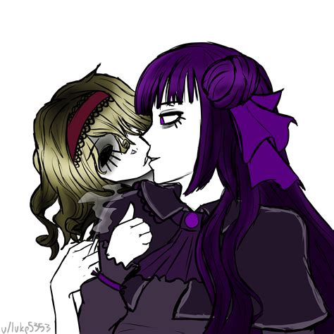 Since I Already Drew Goth Alice And Patchouli I Took It To The Logical