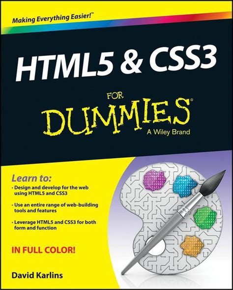 Html5 And Css3 For Dummies Ebook David Karlins 9781118639412 Boeken Bol