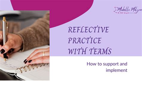 Implementing Reflective Practice Strategies For Team Success