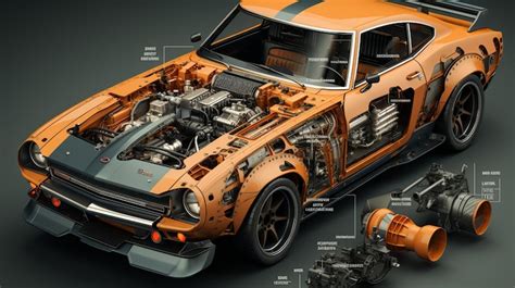 Premium Ai Image Exploded View Diagram