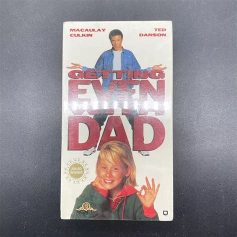 Getting Even With Dad Vhs Macaulay Culkin Versiegelt Vintage Eur Picclick De