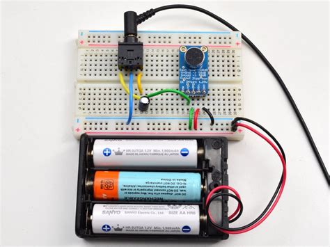 Wiring And Test Adafruit Agc Electret Microphone Amplifier Max9814 Adafruit Learning System