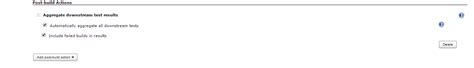 Report Using Jenkins Aggregate Downstream Stack Overflow