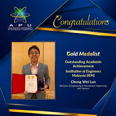 Asia Pacific University Of Technology And Innovation Apu Apiit On Linkedin Chong Wei Lun