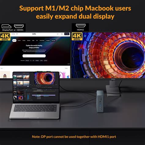 15 In 1 Usbc Hub Displaylink Docking Station Triple Display Adapter For Pc Mac Ebay