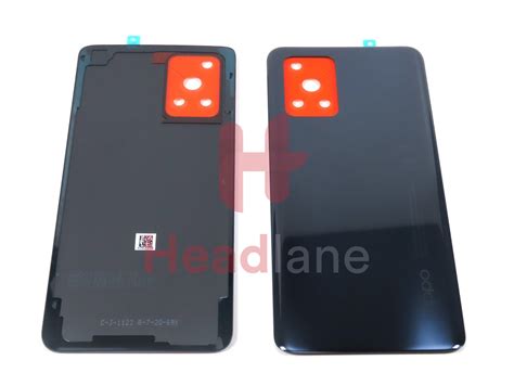 Oppo Cph2219 A74 Back Battery Cover Black 3202498