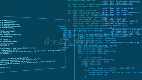 Security Software Screen On A Network Firewall Stock Video Video Of