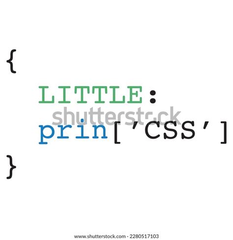 Little Princess Css Code Sticker Little Stock Vector Royalty Free 2280517103 Shutterstock