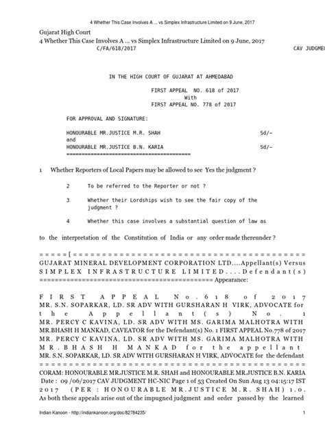 4 Whether This Case Involves A Vs Simplex Infrastructure Limited On 9 June 2017 Pdf