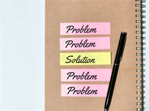 Problem Solving And Brainstorming Concept Stock Image Image Of
