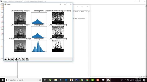 Otsus Binarization With Opencv Python Youtube