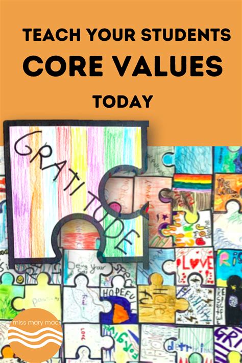 Classroom Core Values Middle School Teacher Ideas Teaching