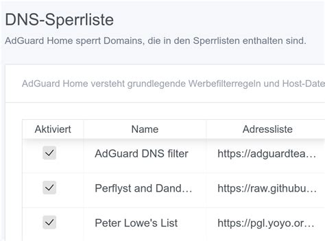 Adguard Home Einrichten Deutsch Unraid