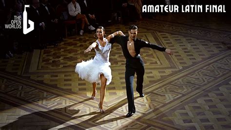 The Open Blackpool 2023 Amateur Latin Dance Final Youtube