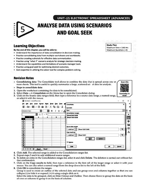 Electronic Spreadsheet Pdf