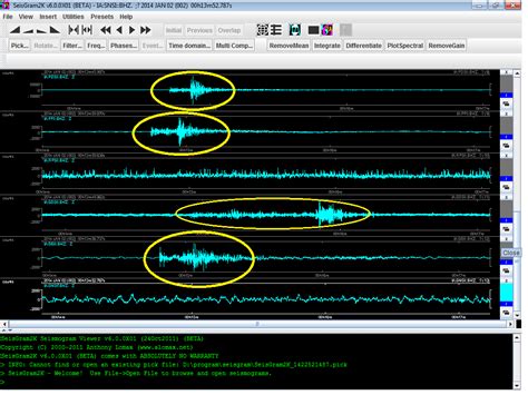 Lab 404 GEOPHYSICS How To Pick Seismogram