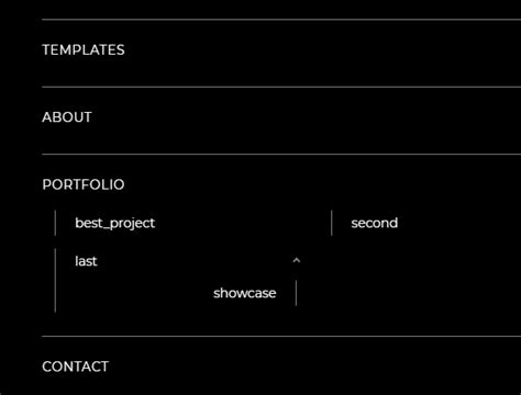 Multi Level Responsive Menu In Vanilla Javascript Last Navigation