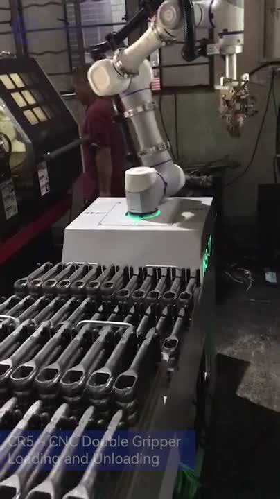 Dobot Robotics On Linkedin Dobot Cr5 Cnc Loading And Unloading