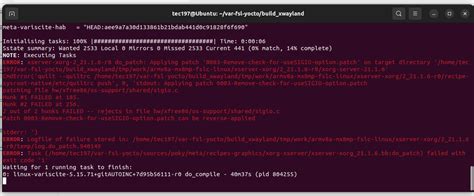 Error During Yocto Hardknott Build For Variscite Dart Mx8m Plus Kernel