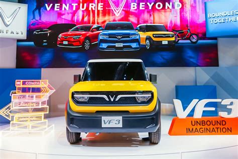 베트남 빈패스트 초소형 전기차 Vf 3 출시천만원대의 저가형 모델