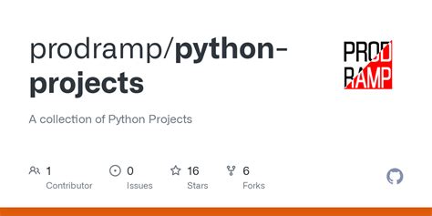 Github Prodramp Python Projects A Collection Of Python Projects