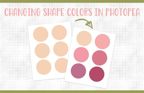 Changing Shape Colors In Photopea TERRIFIC TEMPLATES