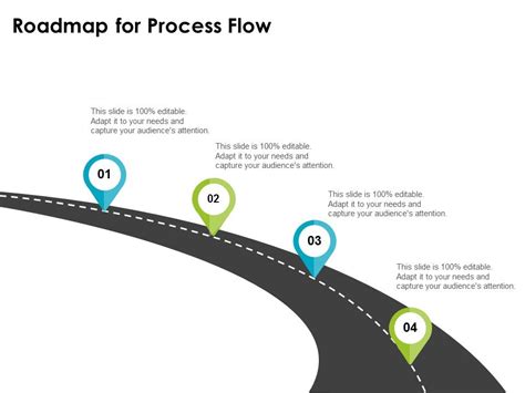 Roadmap For Process Flow Ppt Powerpoint Presentation Show Introduction