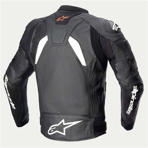 Alpinestars Gp Plus R V4 Blackwhite Airflow Leather Jacket Ama