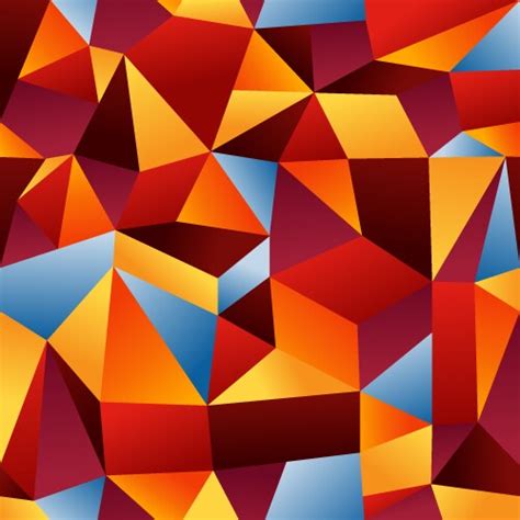 Colorful Circle Abstract Background Template Vector Image