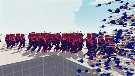 100x Barrel Warriors Vs Every Ranged God Totally Accurate Battle